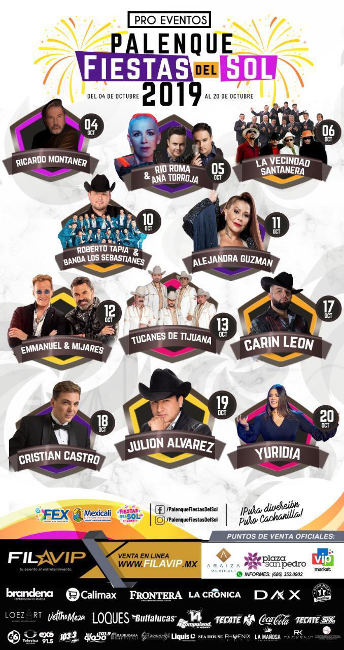 Palenque Fiestas del Sol 2019