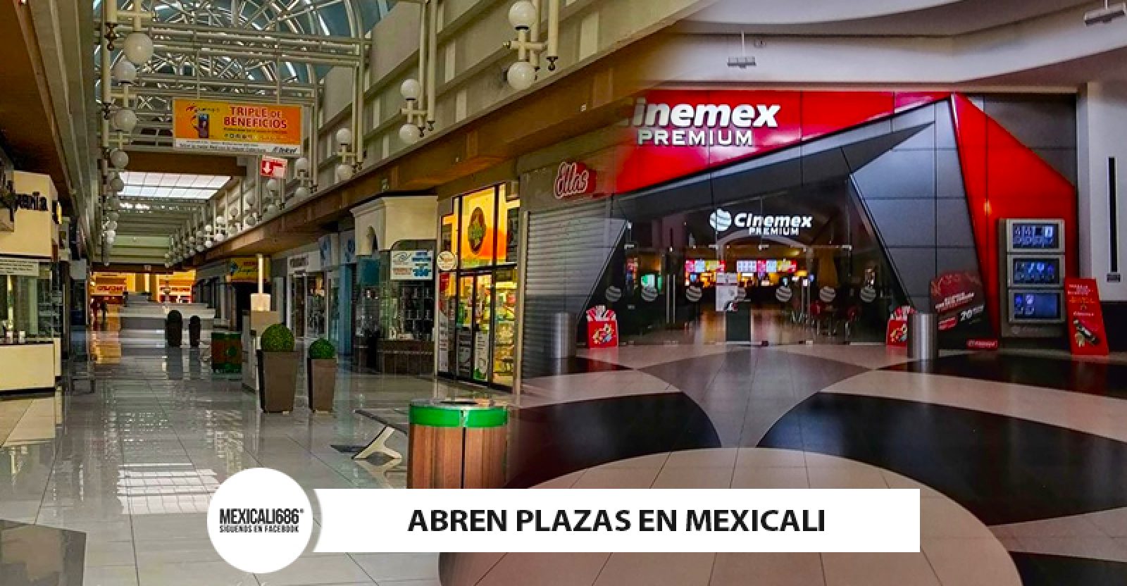 Ya abrirán plazas comerciales en Mexicali
