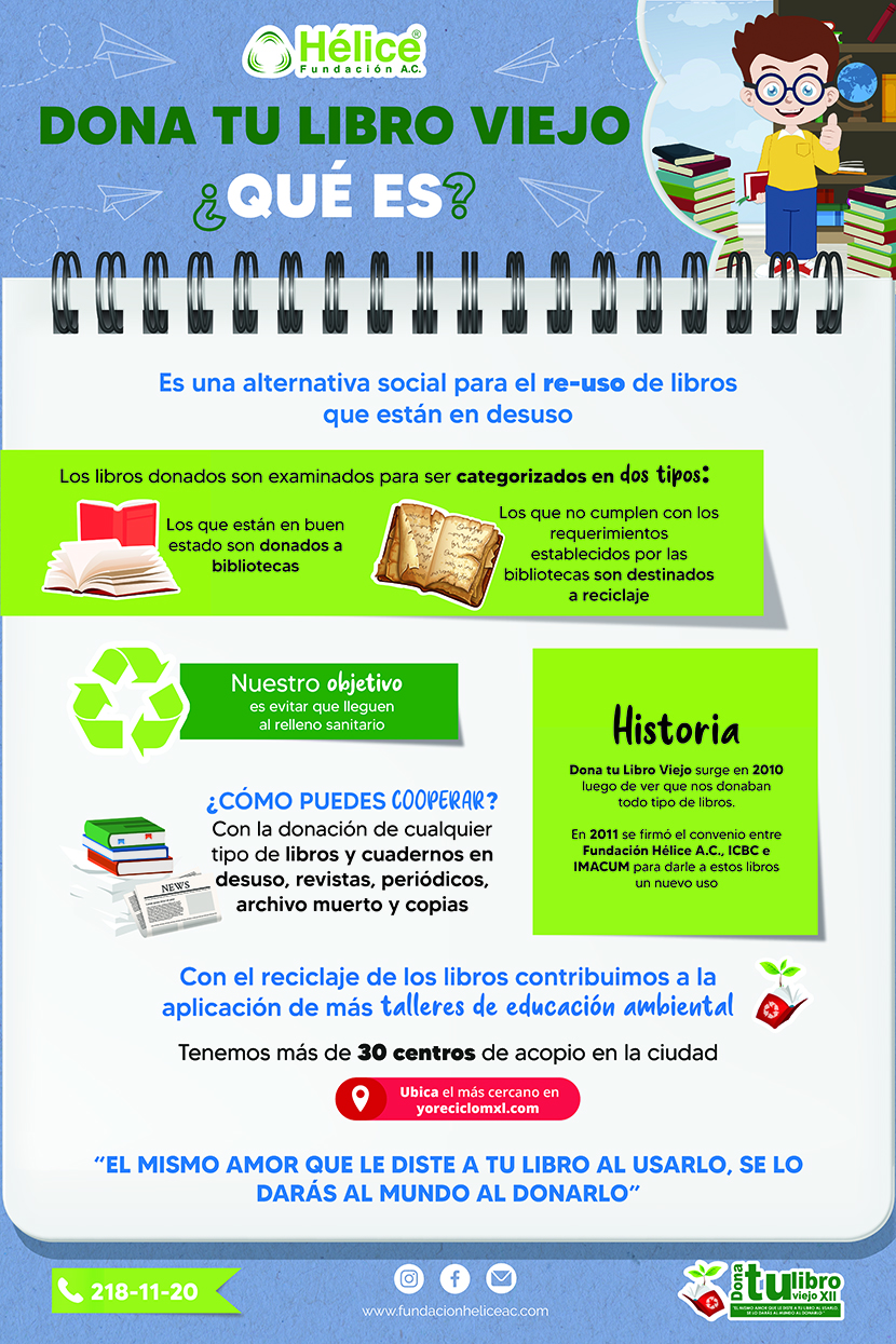 ¡DONA TU LIBRO! y haz tu buena acción del día