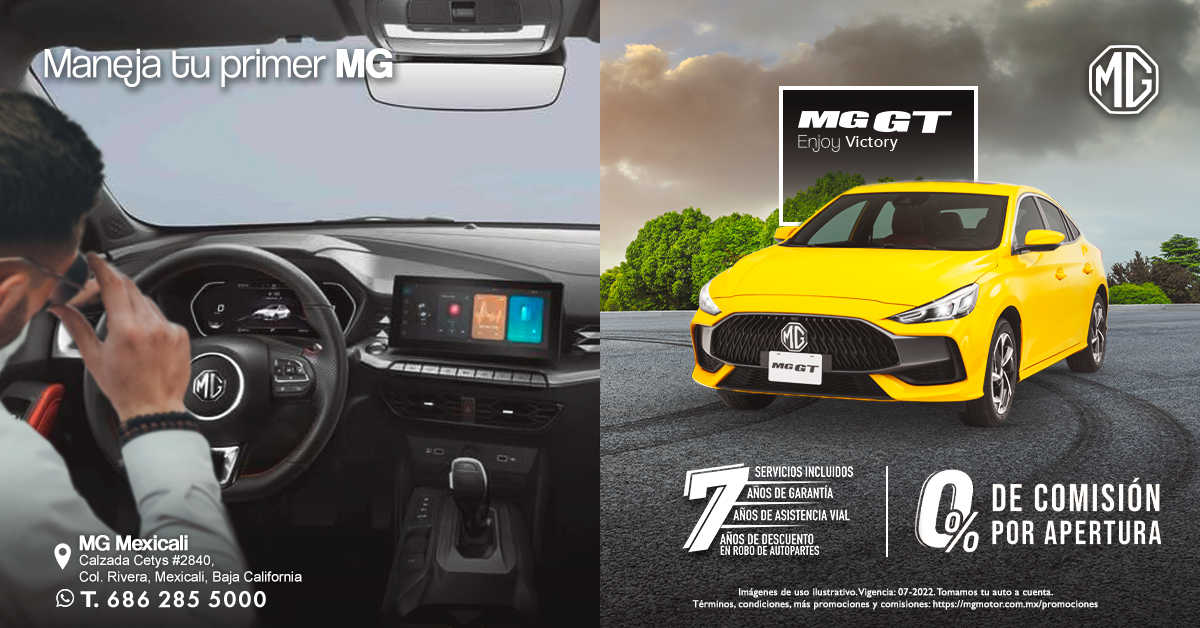 Ya abrió sus puertas MG MOTOR en Mexicali