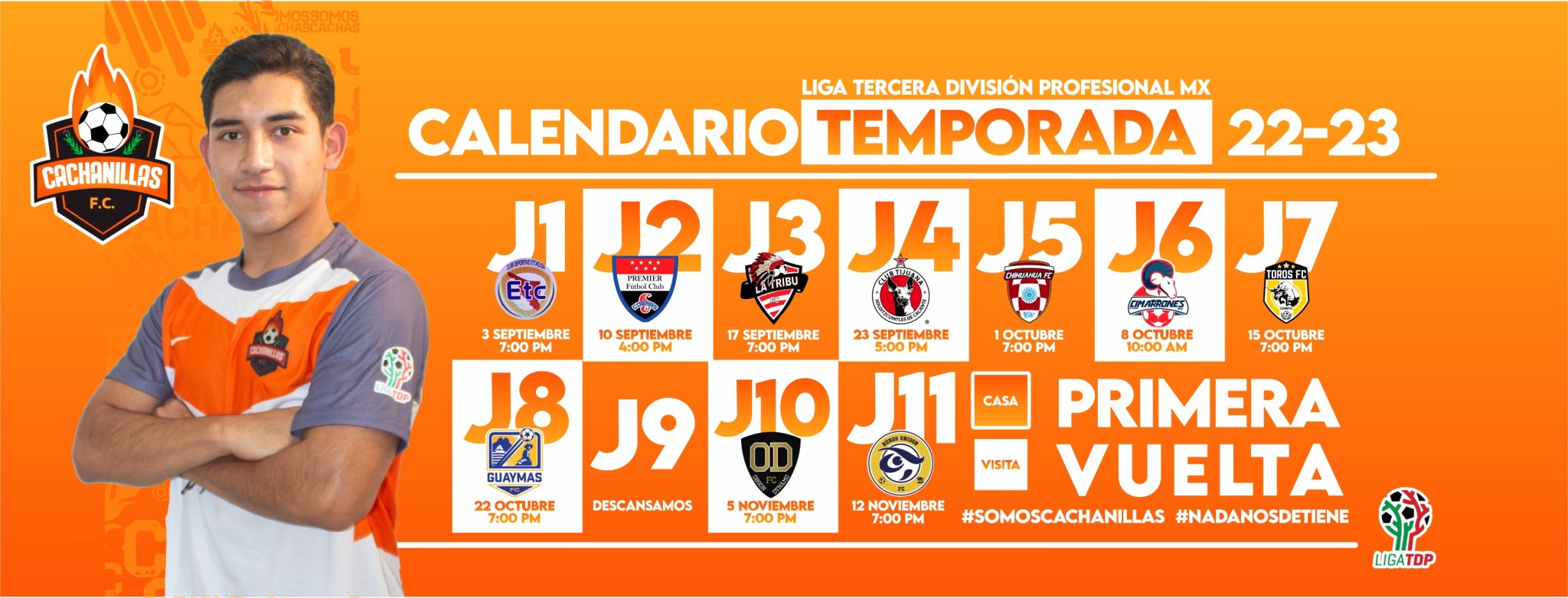 Cachanillas FC inician temporada de Fútbol